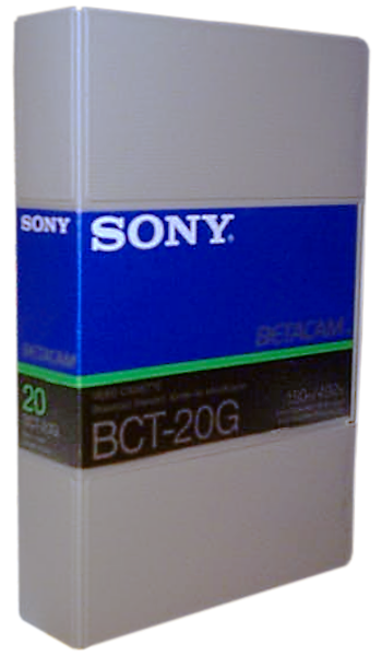 Betamax PALsite : Tape Gallery - Betacam compatible tapes